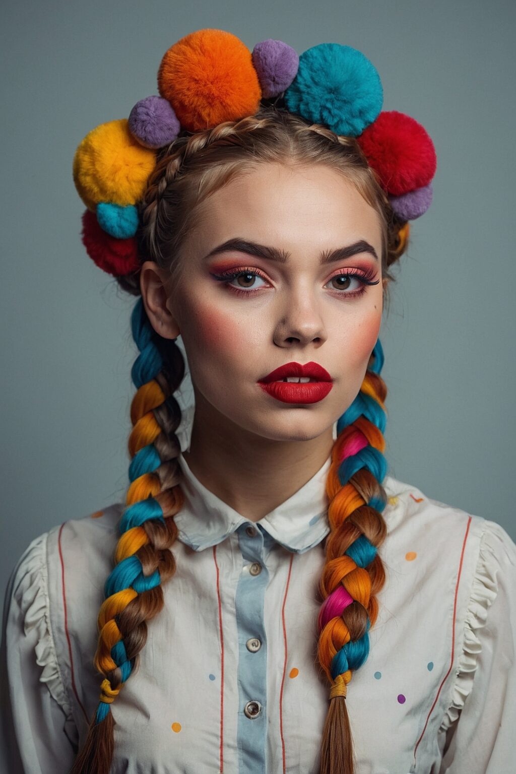 25 Bold and Beautiful Clown Hairstyles That Will Make You Stand Out