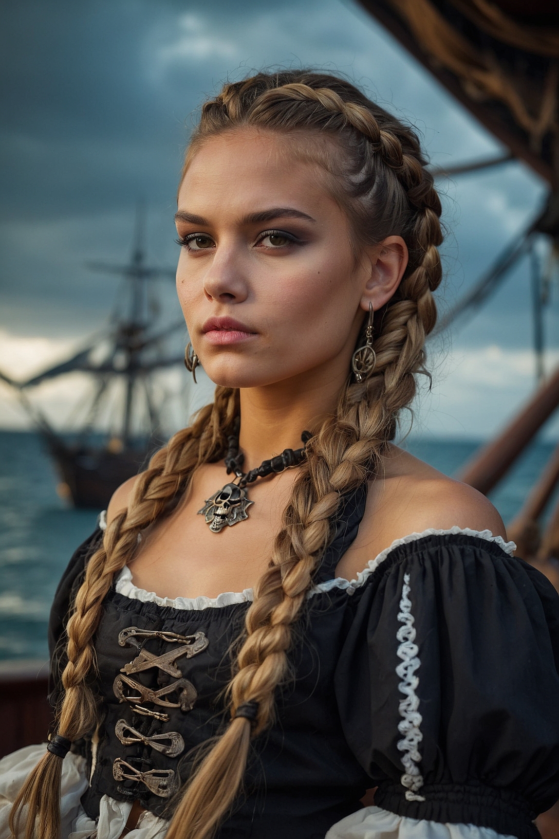 25 Bold Pirate Hairstyles for Women to Unleash Your Inner Buccaneer