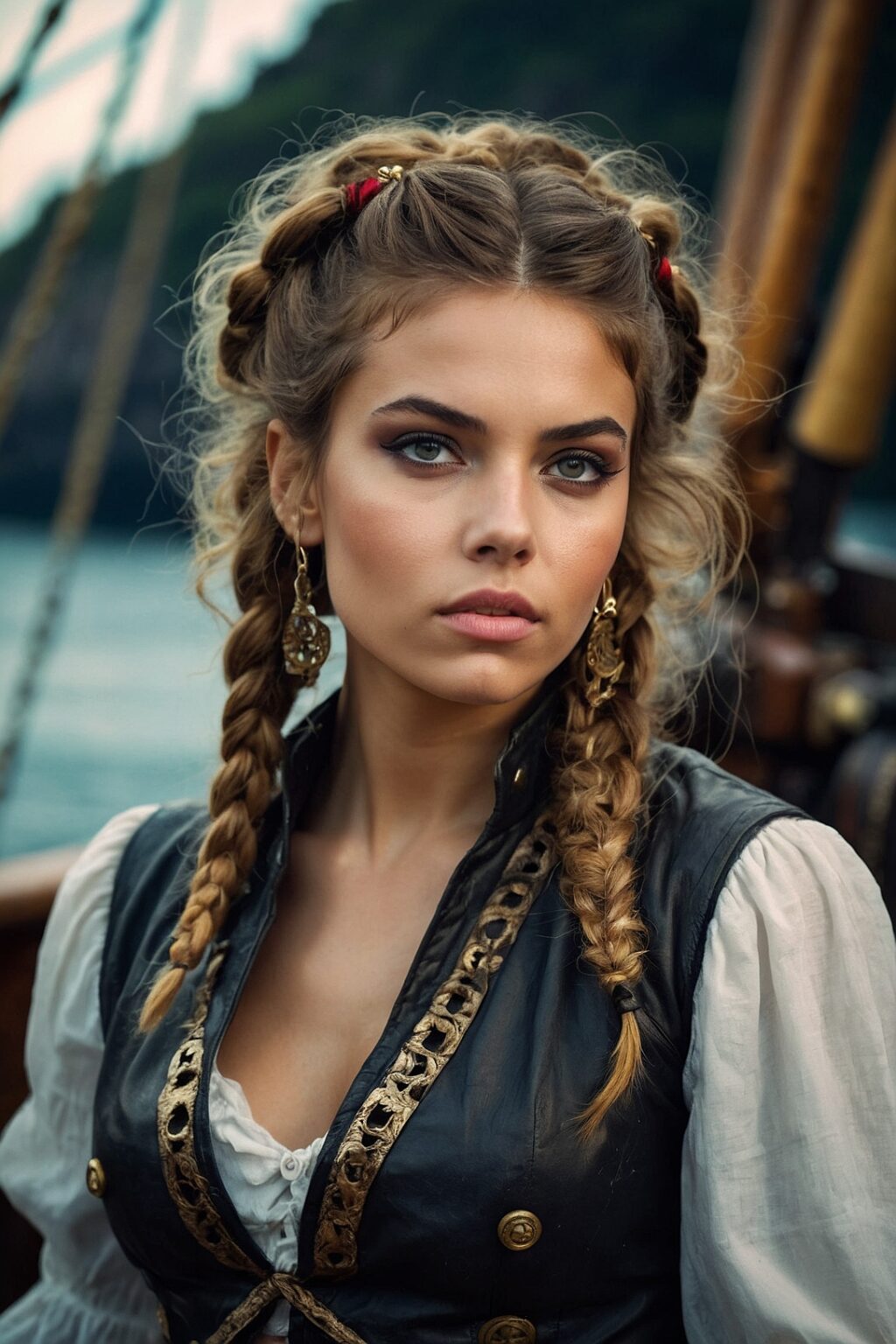25 Bold Pirate Hairstyles for Women to Unleash Your Inner Buccaneer