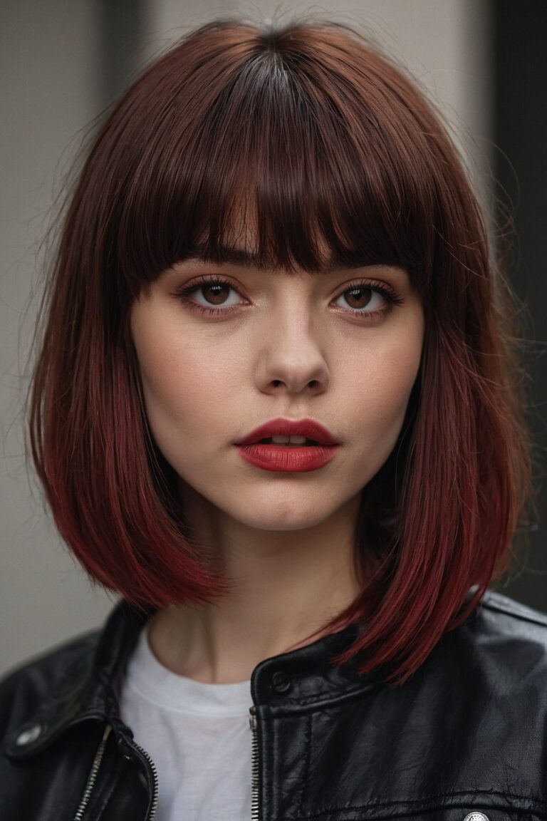25 Fiery Red Wolf Cut Ideas To Transform Your Look