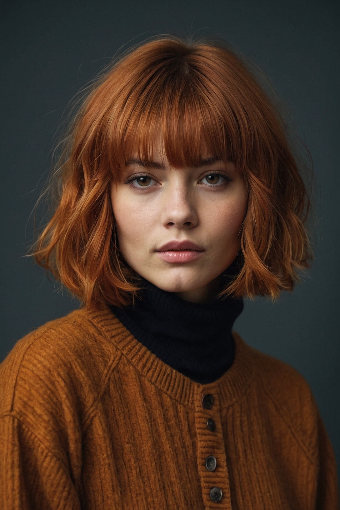 25 Fiery Red Wolf Cut Ideas To Transform Your Look