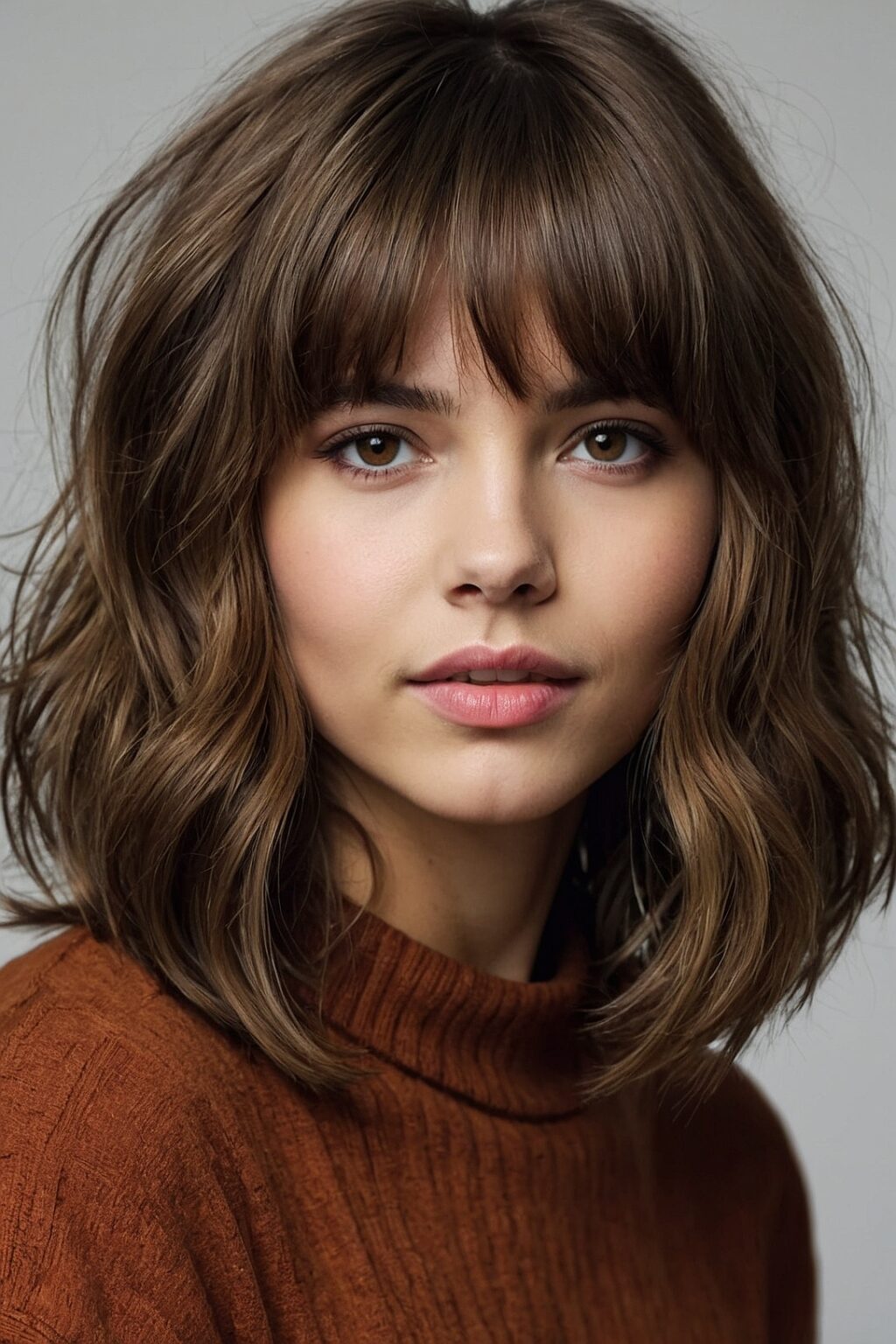 25 Stunning Brown Wolf Cut Ideas That Will Transform Your Look