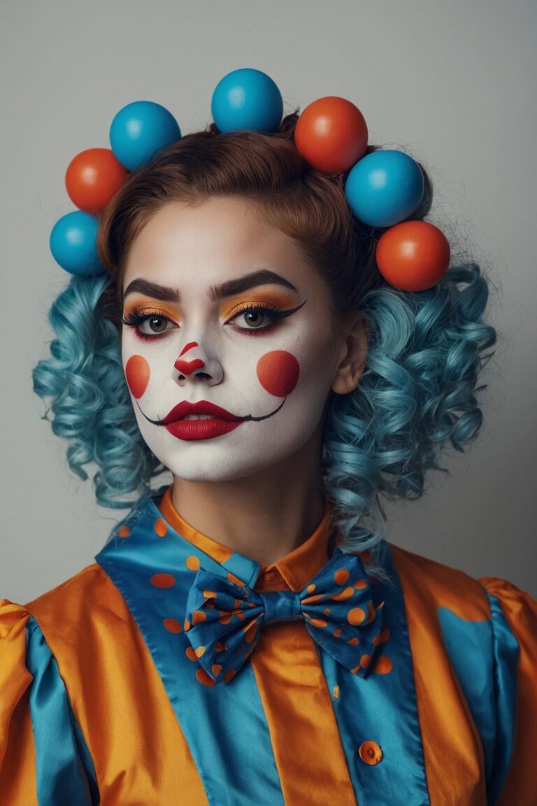 25 Bold and Beautiful Clown Hairstyles That Will Make You Stand Out