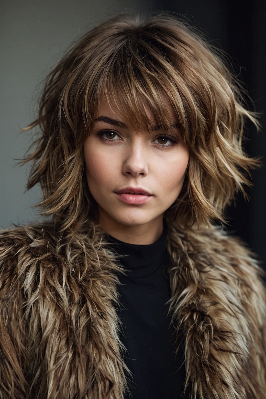 25 Stunning Brown Wolf Cut Ideas That Will Transform Your Look