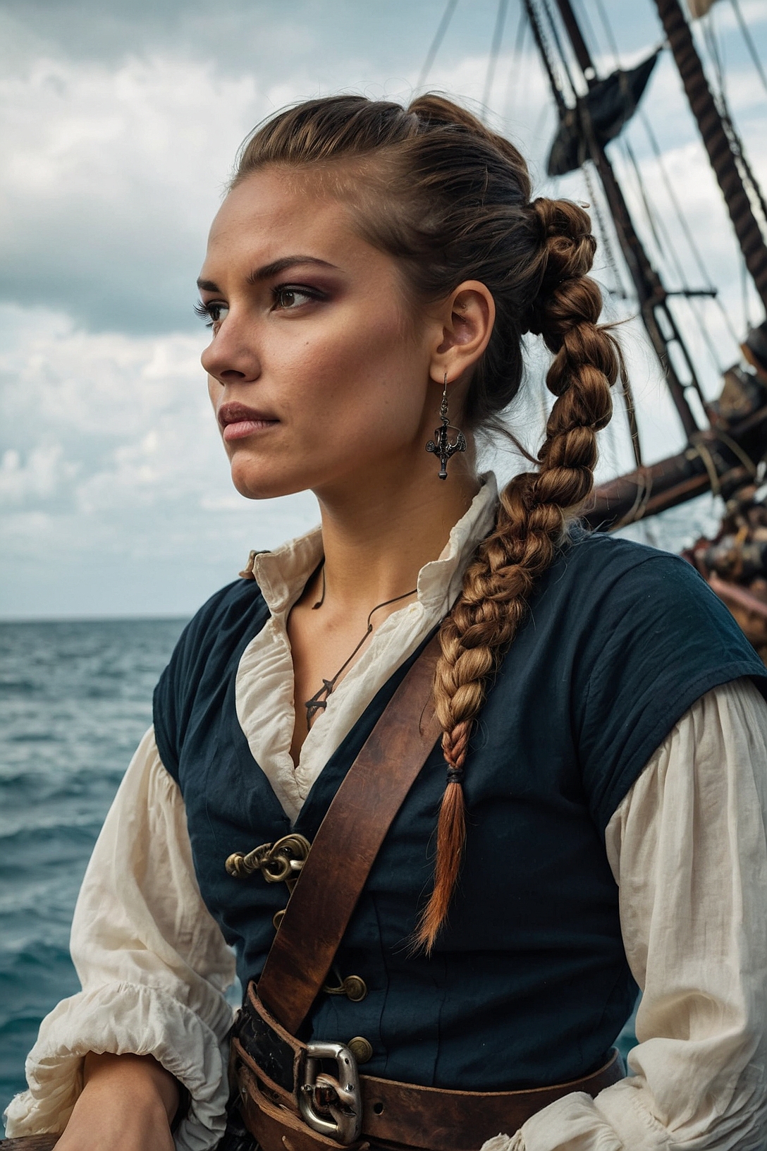 25 Bold Pirate Hairstyles for Women to Unleash Your Inner Buccaneer