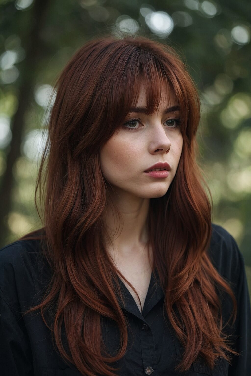 25 Fiery Red Wolf Cut Ideas To Transform Your Look