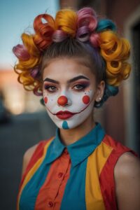 25 Bold and Beautiful Clown Hairstyles That Will Make You Stand Out