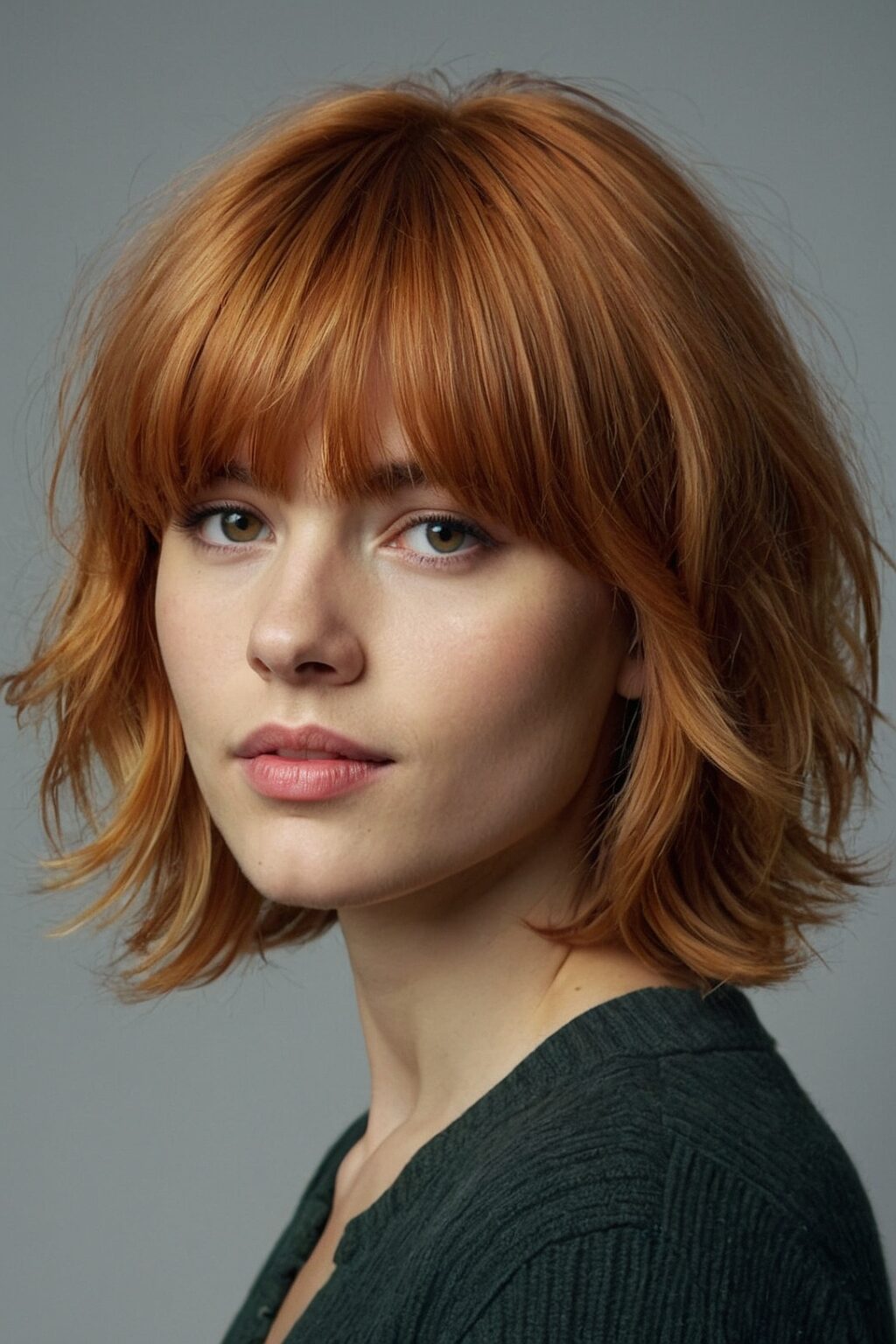 25 Fiery Red Wolf Cut Ideas To Transform Your Look