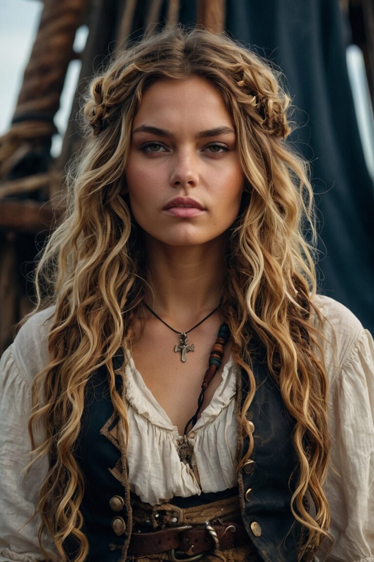 25 Bold Pirate Hairstyles for Women to Unleash Your Inner Buccaneer