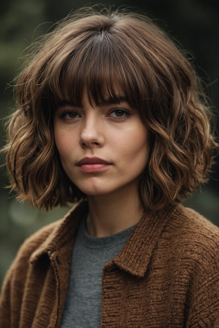 25 Stunning Brown Wolf Cut Ideas That Will Transform Your Look