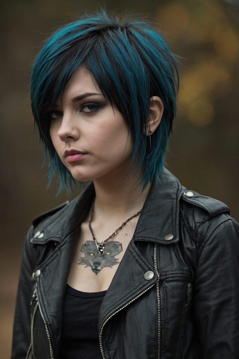 25 Intense Emo Shag Haircuts That Will Transform Your Look