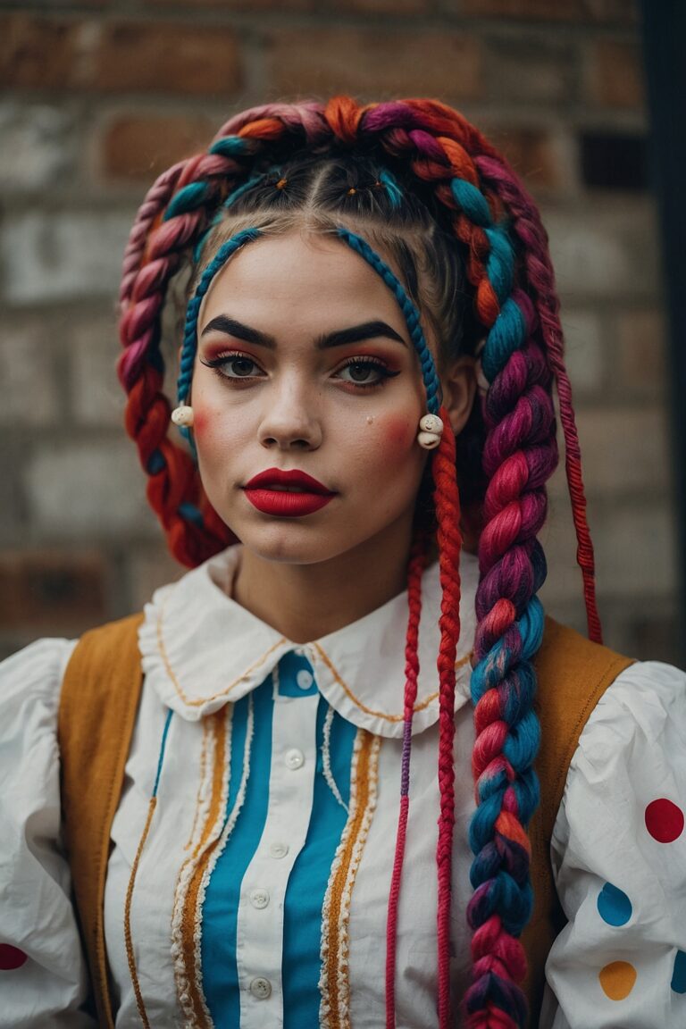 25 Bold and Beautiful Clown Hairstyles That Will Make You Stand Out