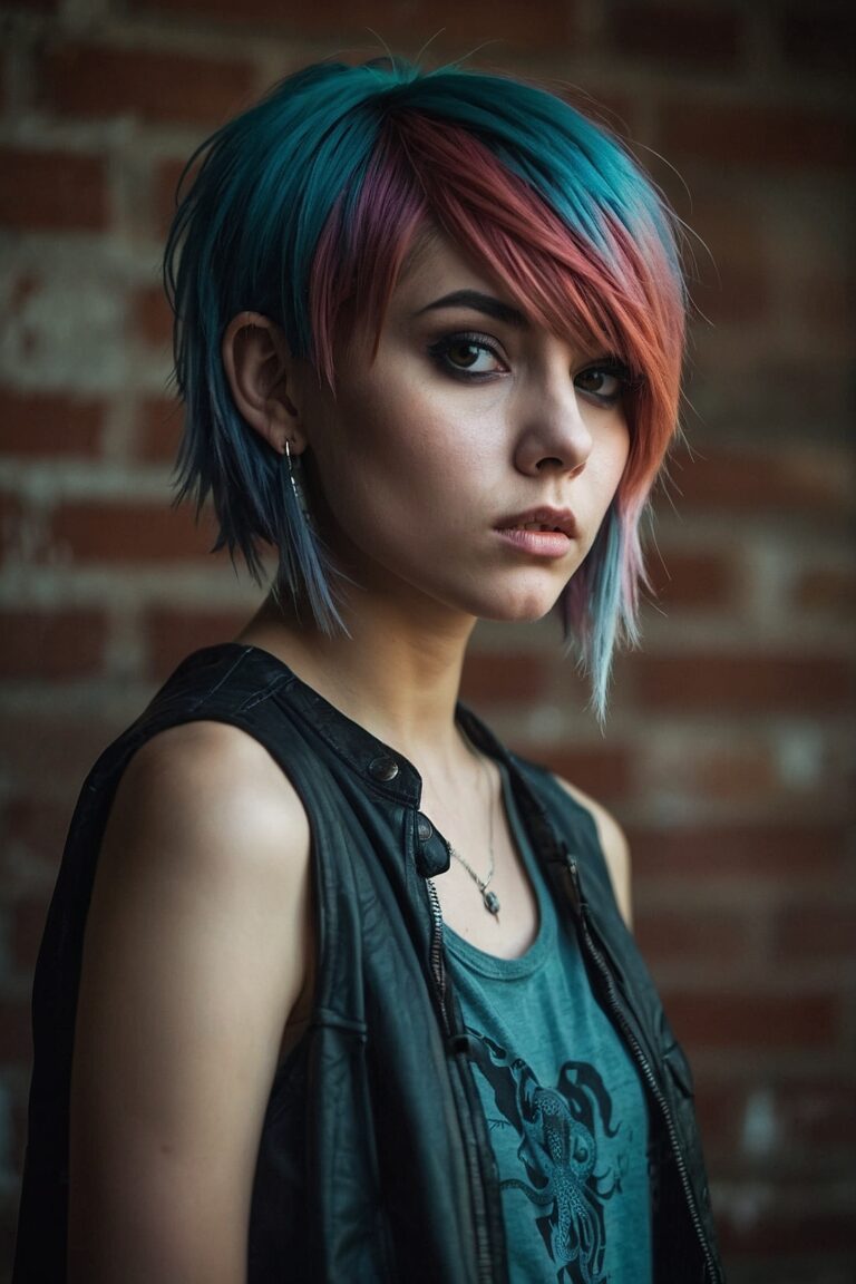 25 Intense Emo Shag Haircuts That Will Transform Your Look