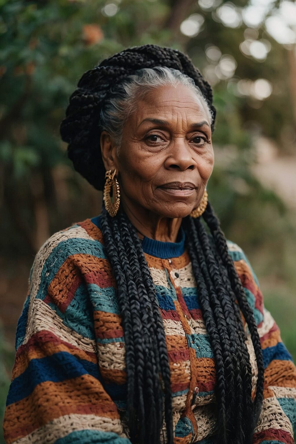 25 Stunning Braid Styles That Celebrate Black Women Over 50